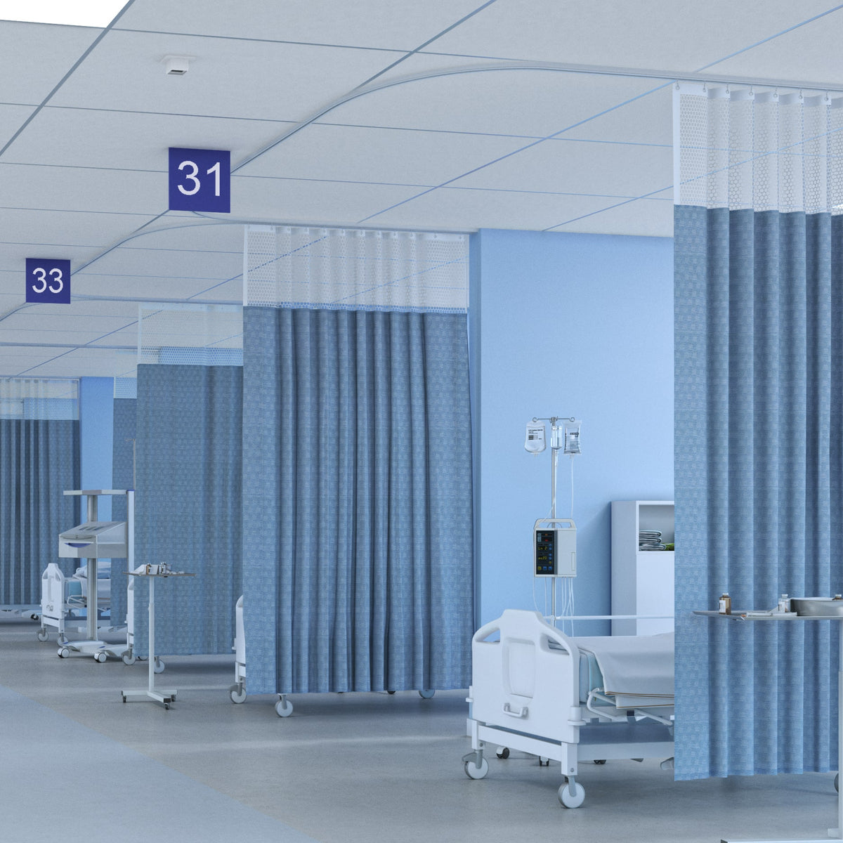 Cubicle Curtains for Hospitals, Clinics, and Medical Facilities ...